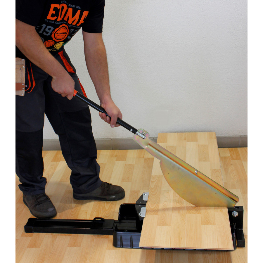 EDMA MEGA STRATICUT® 400 - Guillotine à sol stratifié 400 mm