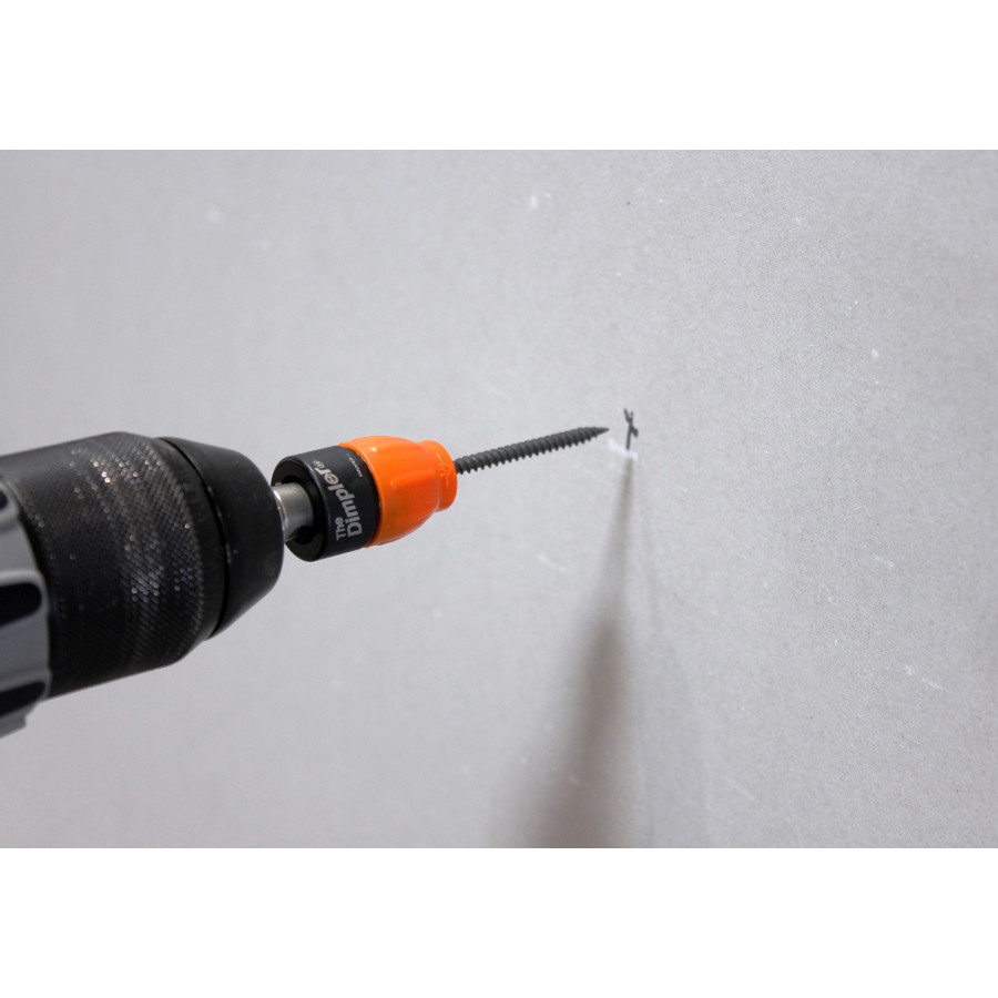 THE DIMPLER® - Magnetic drywall screw retainer - EDMA