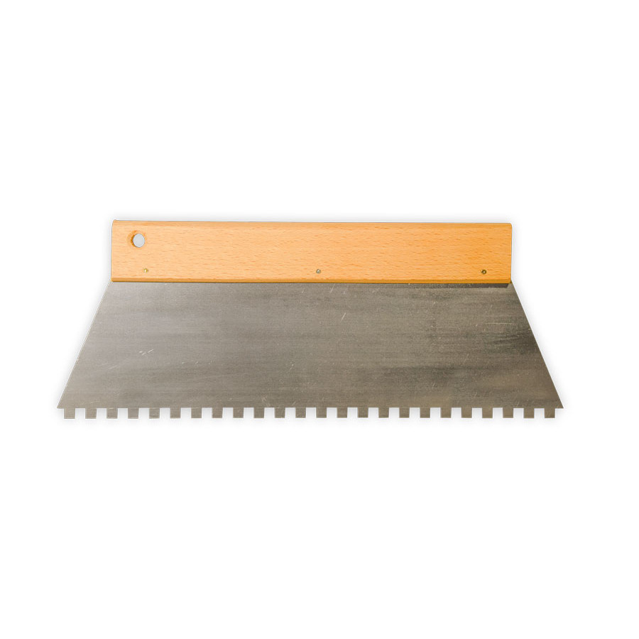 NOTCHED SPREADER - 300 mm - 6 x 6 mm - EDMA